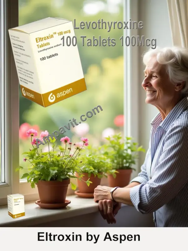 Aspen Eltroxin Thyroid Supplement 100 x 100 mcg Tablets – ampavit-b12.com